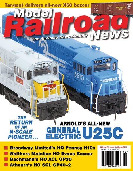 Model Railroad News March 2015 | White River Productions