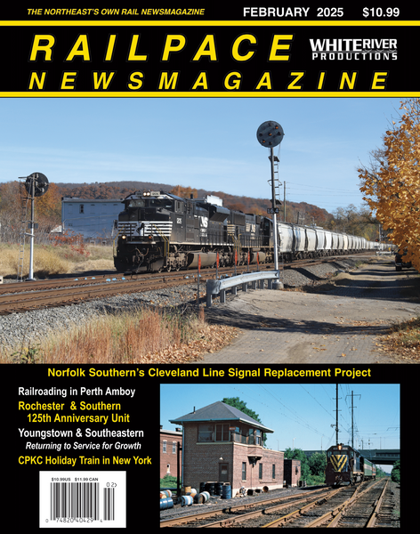 Railpace Newsmagazine February 2025 | White River Productions