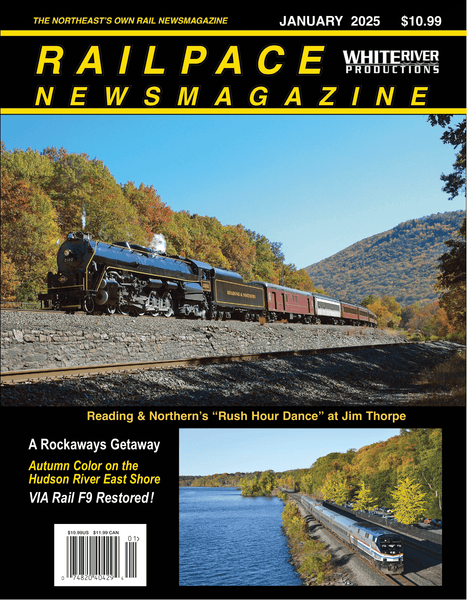 Railpace Newsmagazine January 2025 | White River Productions