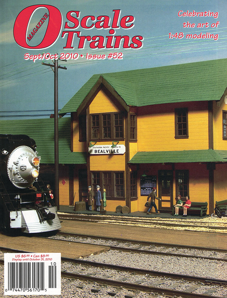 O Scale Trains Magazine September/October 2010 | White River Productions