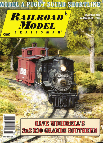 Railroad Model Craftsman July 2007 | White River Productions