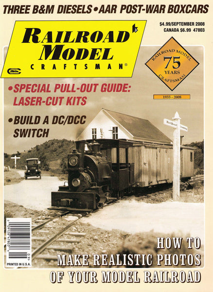 Railroad Model Craftsman September 2008 | White River Productions
