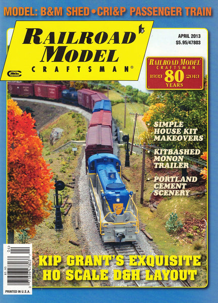 Railroad Model Craftsman April 2013 | White River Productions
