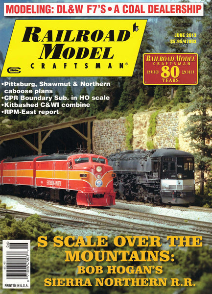 Railroad Model Craftsman June 2013 | White River Productions
