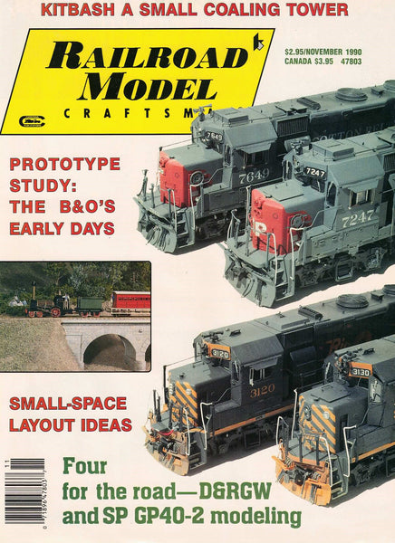 Railroad Model Craftsman November 1990 | White River Productions
